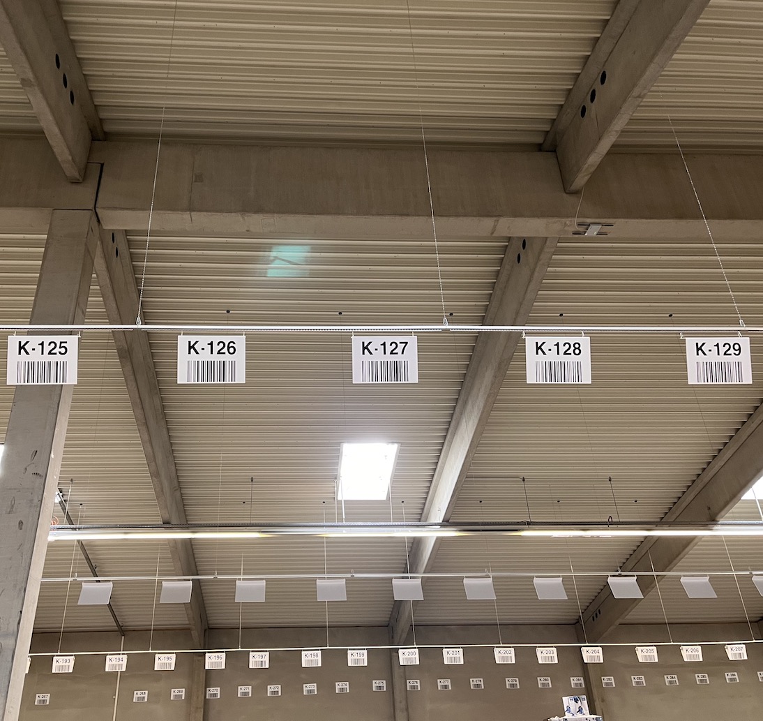 Immer freie Sicht auf Blocklagerschilder - ProfiBörse