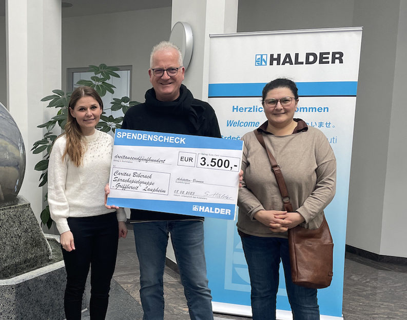 Erwin Halder KG spendet für Familienbildungsprogramm - ProfiBörse