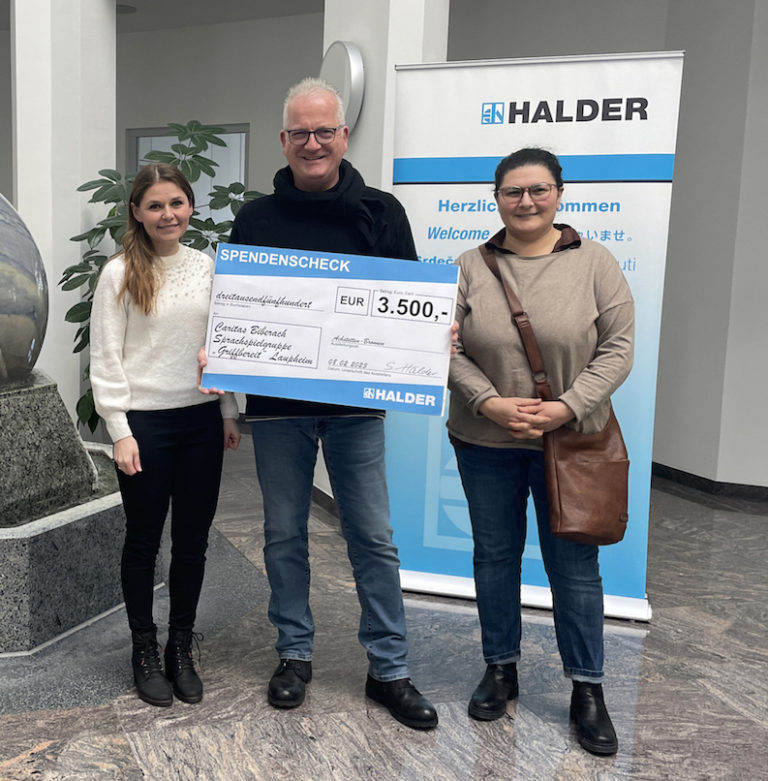 Erwin Halder KG spendet für Familienbildungsprogramm - ProfiBörse